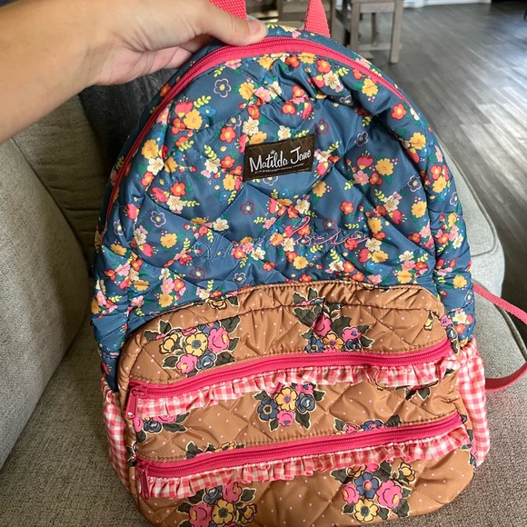 Matilda Jane | Accessories | Matilda Jane Kids Backpack Floral | Poshmark